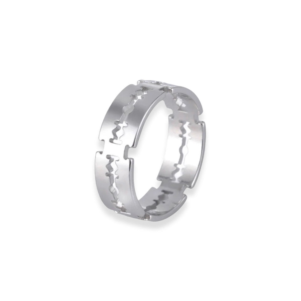 Razorblade Ring • Rasierklingen Ring Silber – OG Jewelry